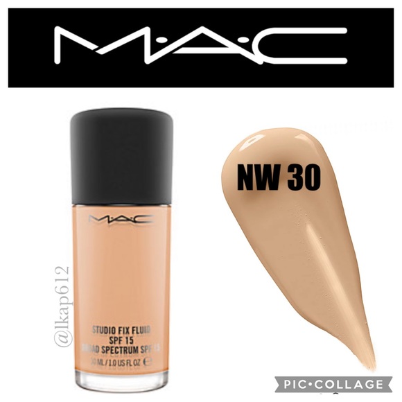 MAC Cosmetics | Makeup | Mac Studio Fix Fluid Spf 5 Nw 3 | Poshmark